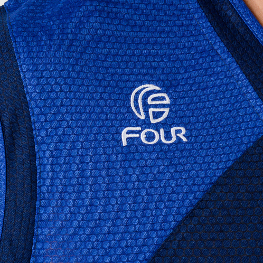 Uniforme de Basquetbol Azul Marino Azul Rey - Four Houston – Tienda Four